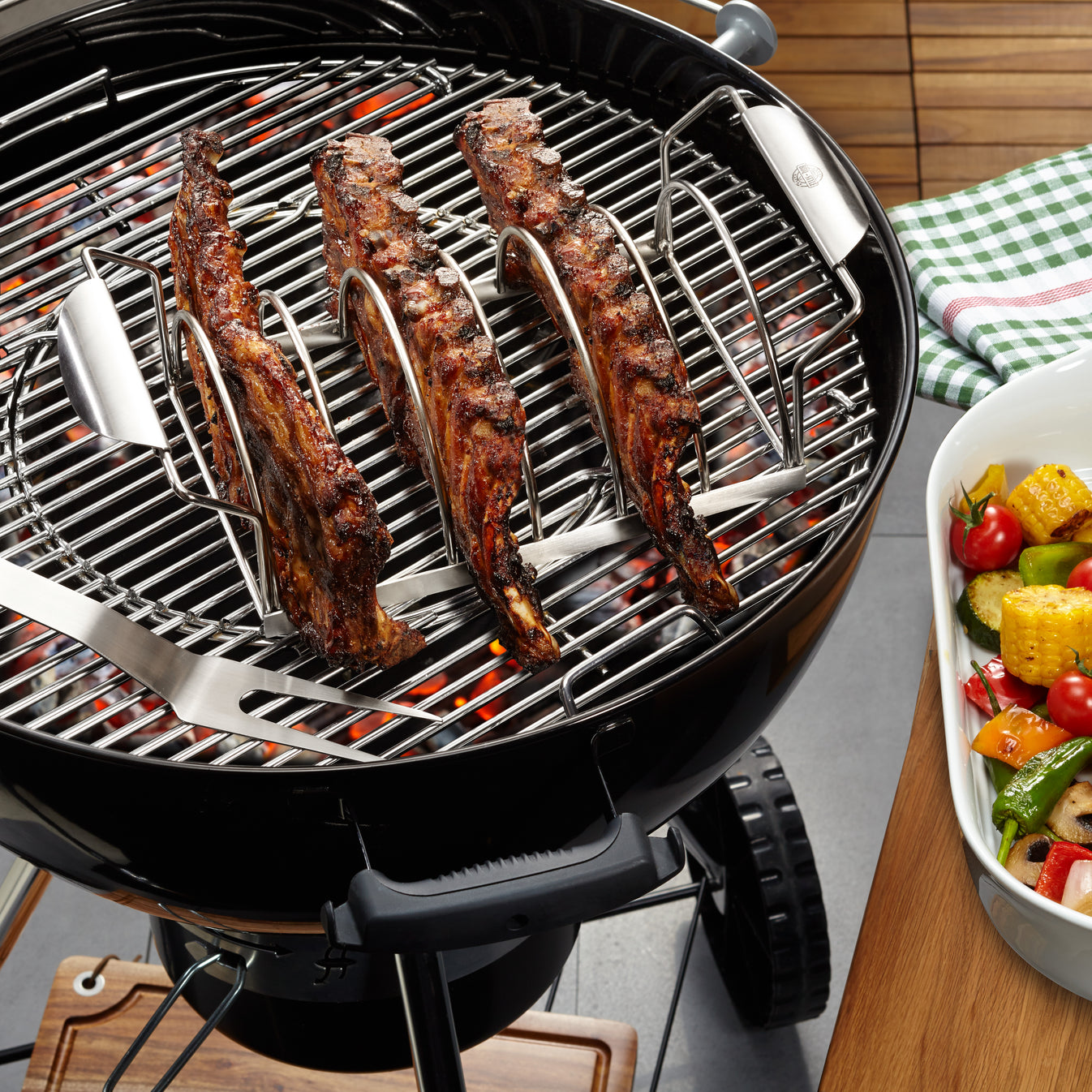Buy BBQ Stainless Steel Grill Rack - Ideal for Grilling | Gourmet ...